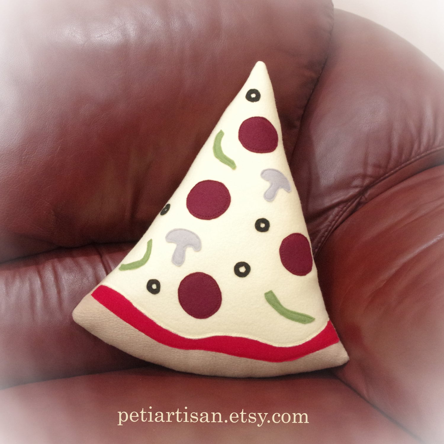 Pizza Pillow Pizza Slice Pillow Food Pillow Toy Pillow 3D | Etsy