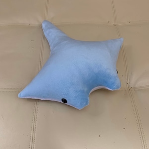 Manta Ray Pillow, Stingray Pillow, Toy Pillow, 3D Pillow, Stuffed ...