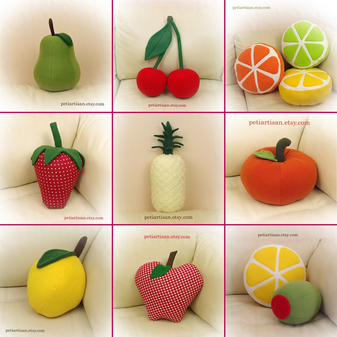 Strawberry Shaped Pillow, Strawberry Pillow, Toy Pillow, 3D Pillow ...