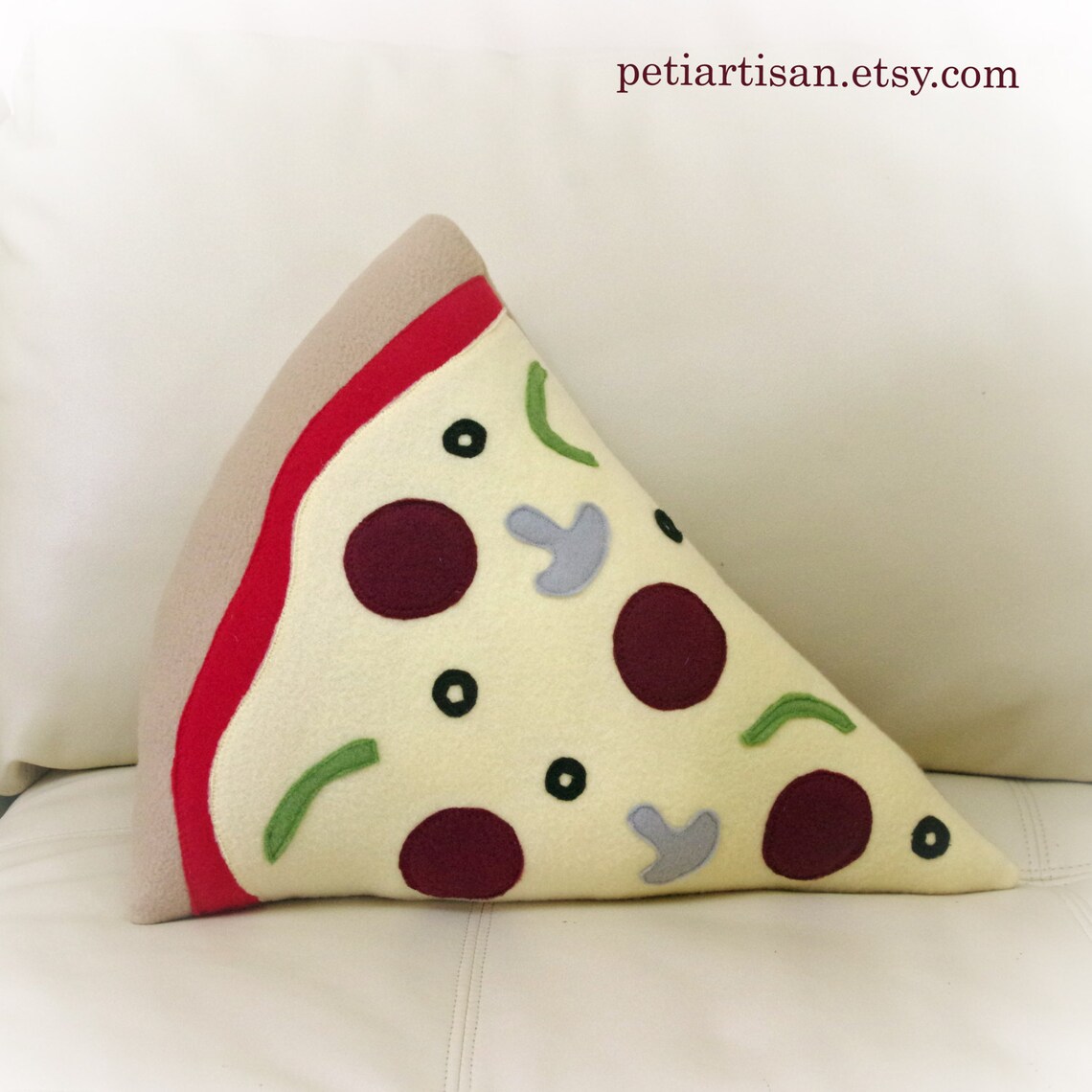 Pizza Pillow Pizza Slice Pillow Food Pillow Toy Pillow 3D | Etsy