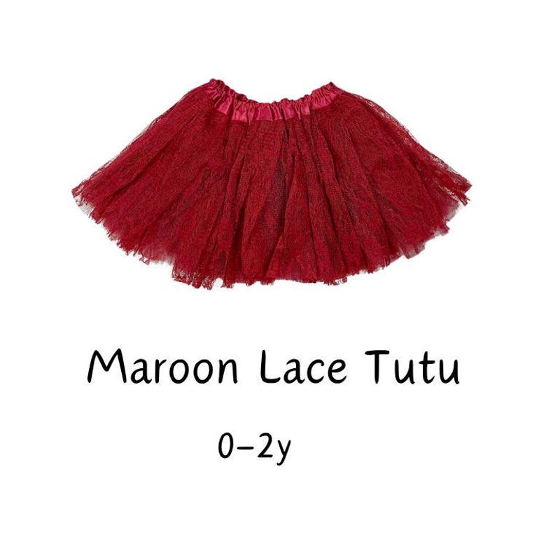Maroon Tutu - Etsy