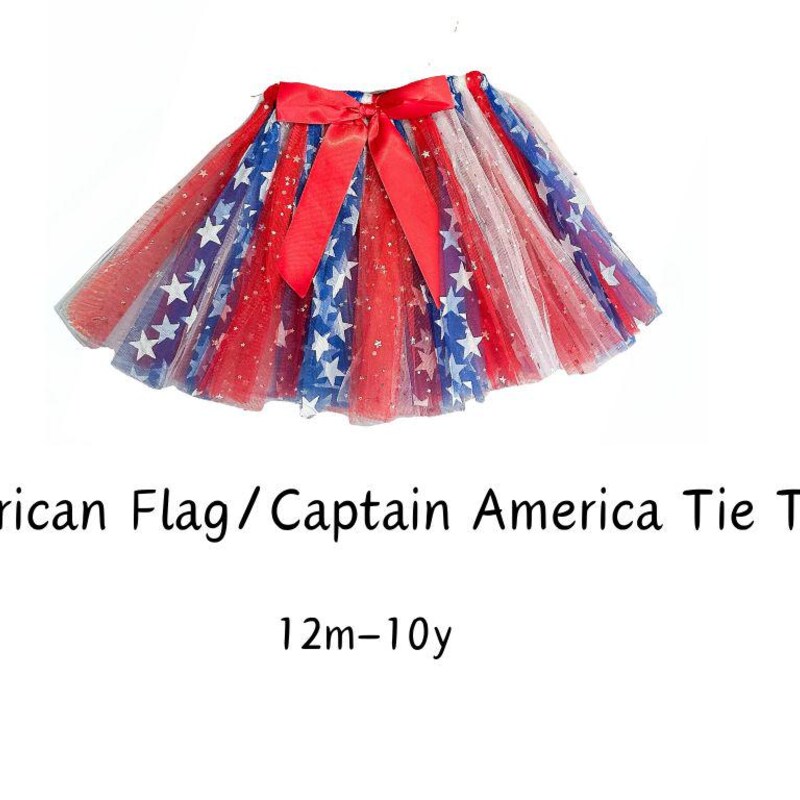 Captain America Tutu - Etsy