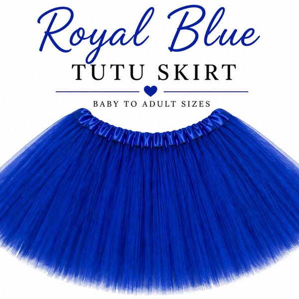 Yellow & Blue Tutu - Etsy