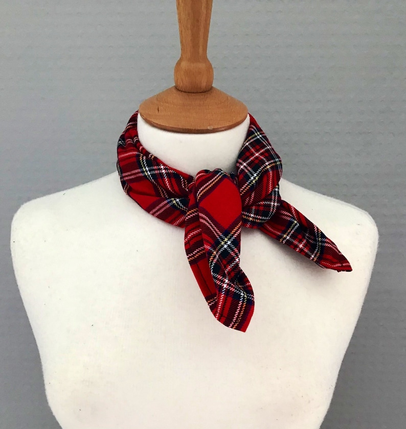 Tartan Plaid Check Royal Stewart Necktie/neckerchief and Scarf - Etsy UK