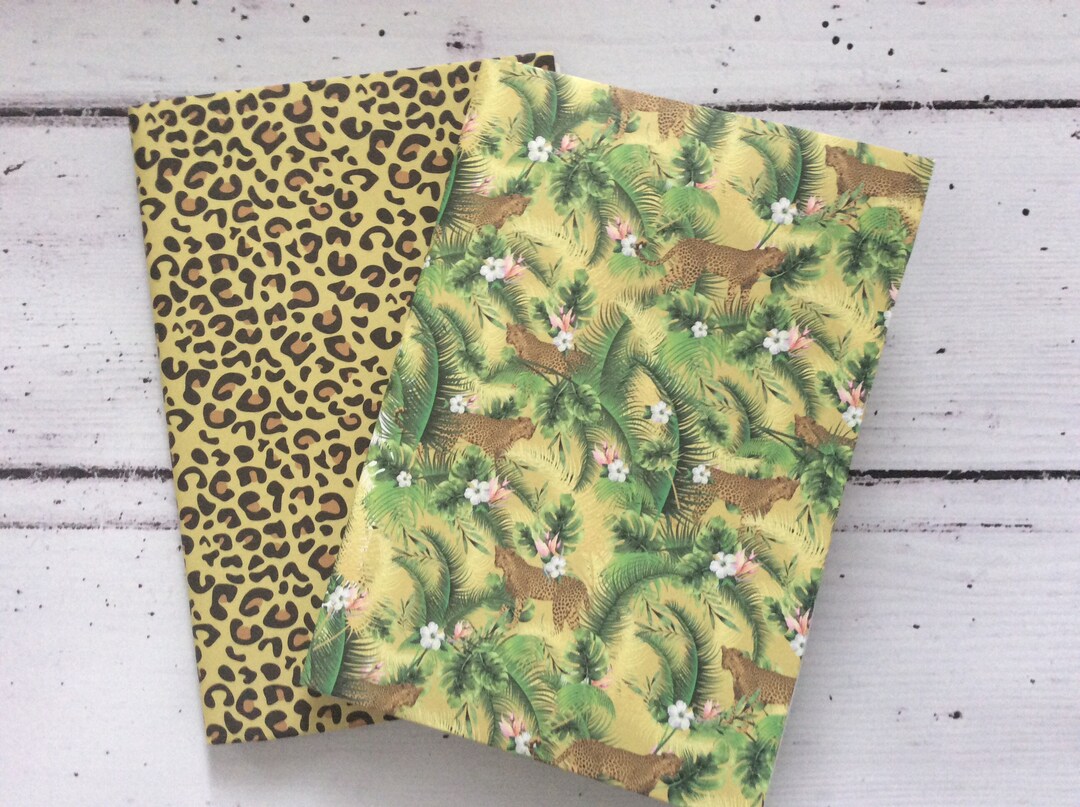 Leopard Animal Print Notebook and Sketchbook - Etsy