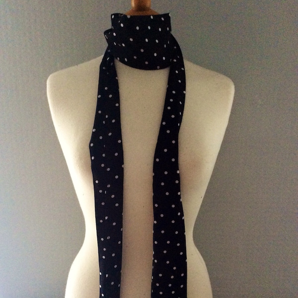 Polka Dots Scarf Etsy