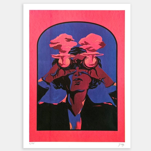 Graffiti Screen Print Poster // Unique Art Print // Gig Poster - Etsy