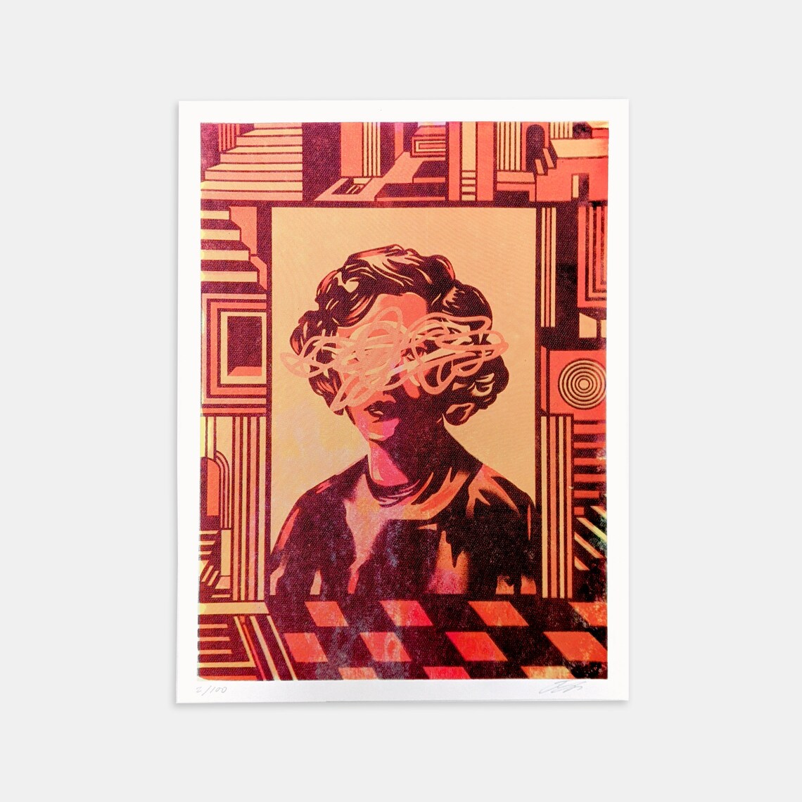 Graffiti Screen Print Poster // Unique Art Print // Gig Poster - Etsy