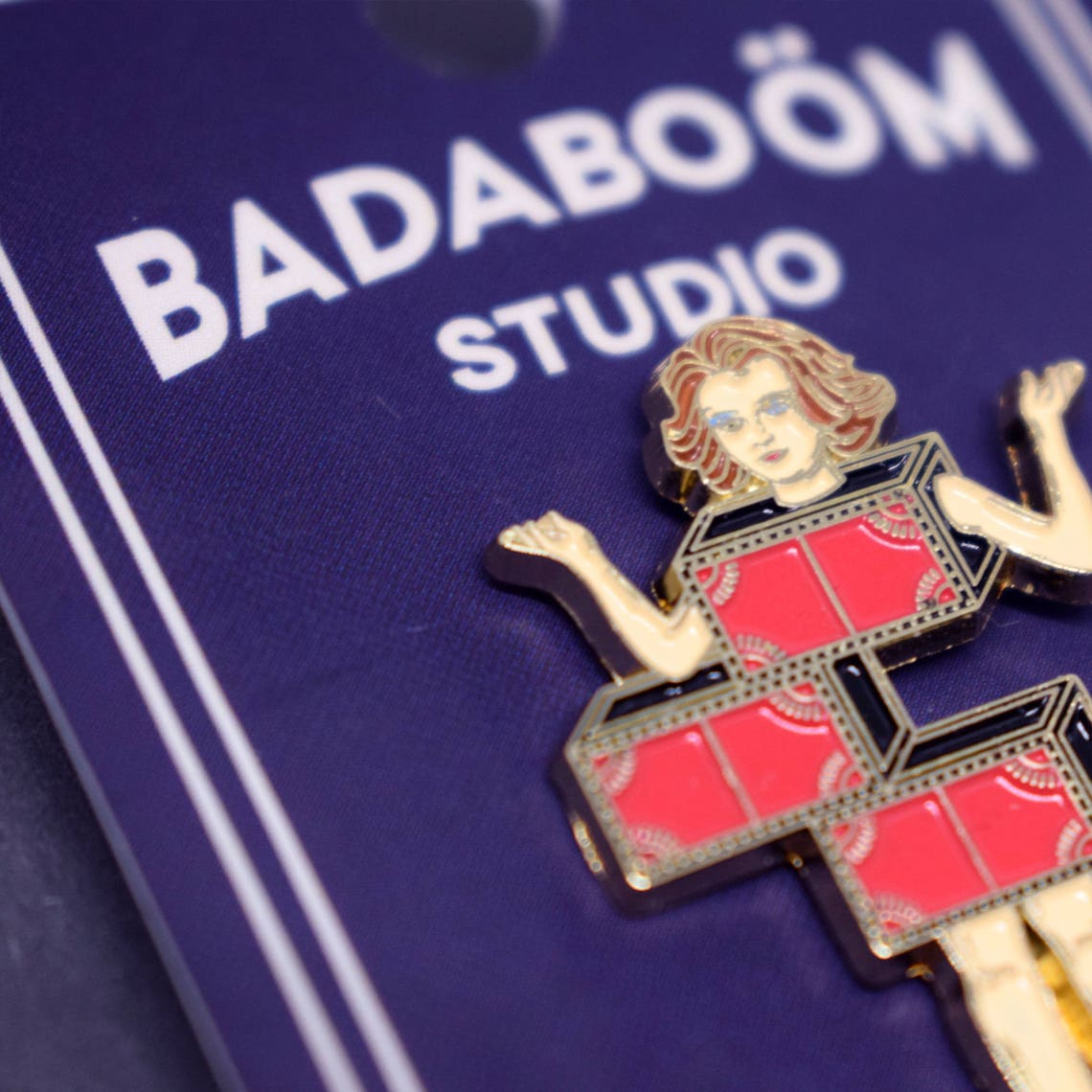 Zig Zag Girl Magic Soft Enamel Pin // Cute Pin // Pins // - Etsy