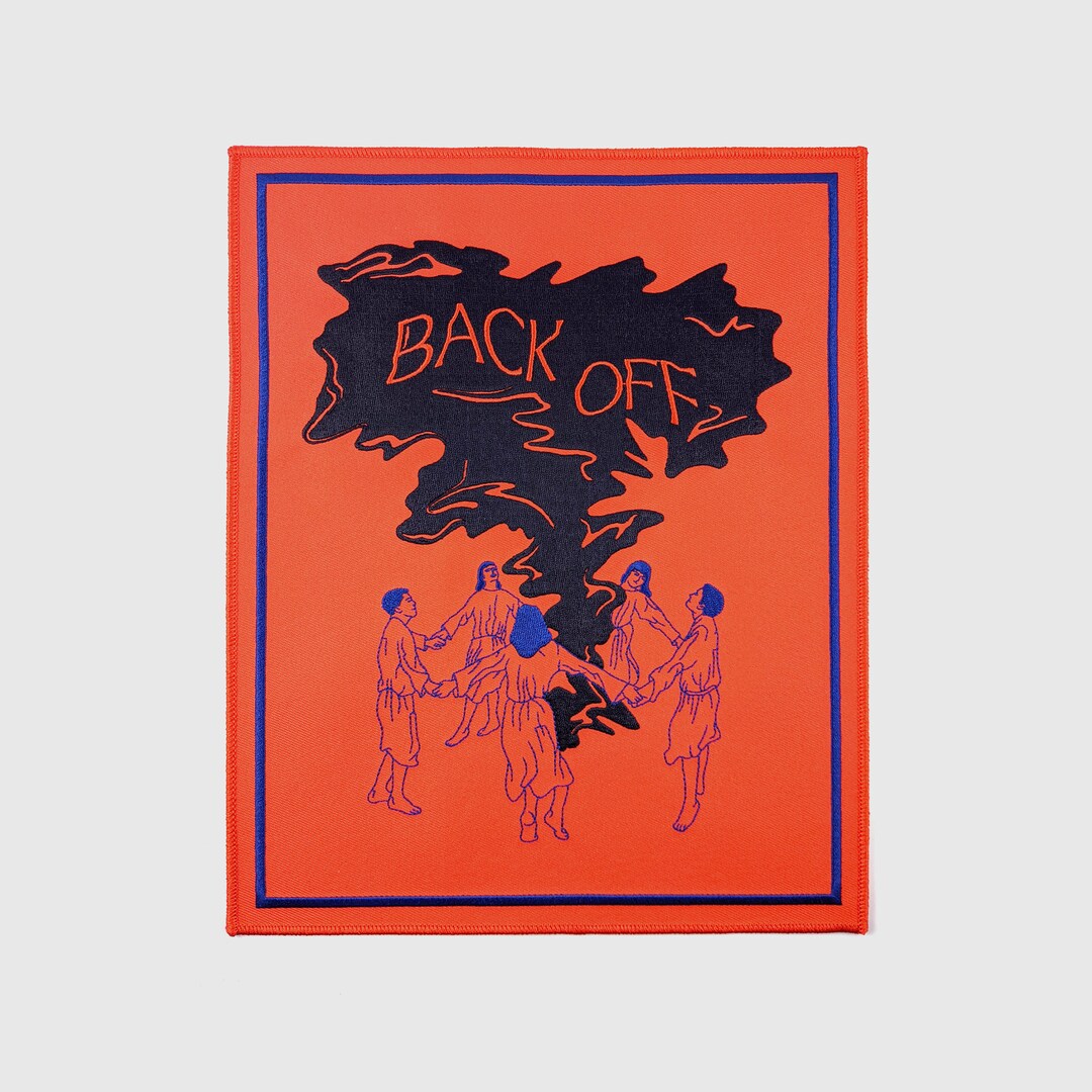 Back off Iron on Patch // Large Back Patch // Woman Patches// Iron on ...