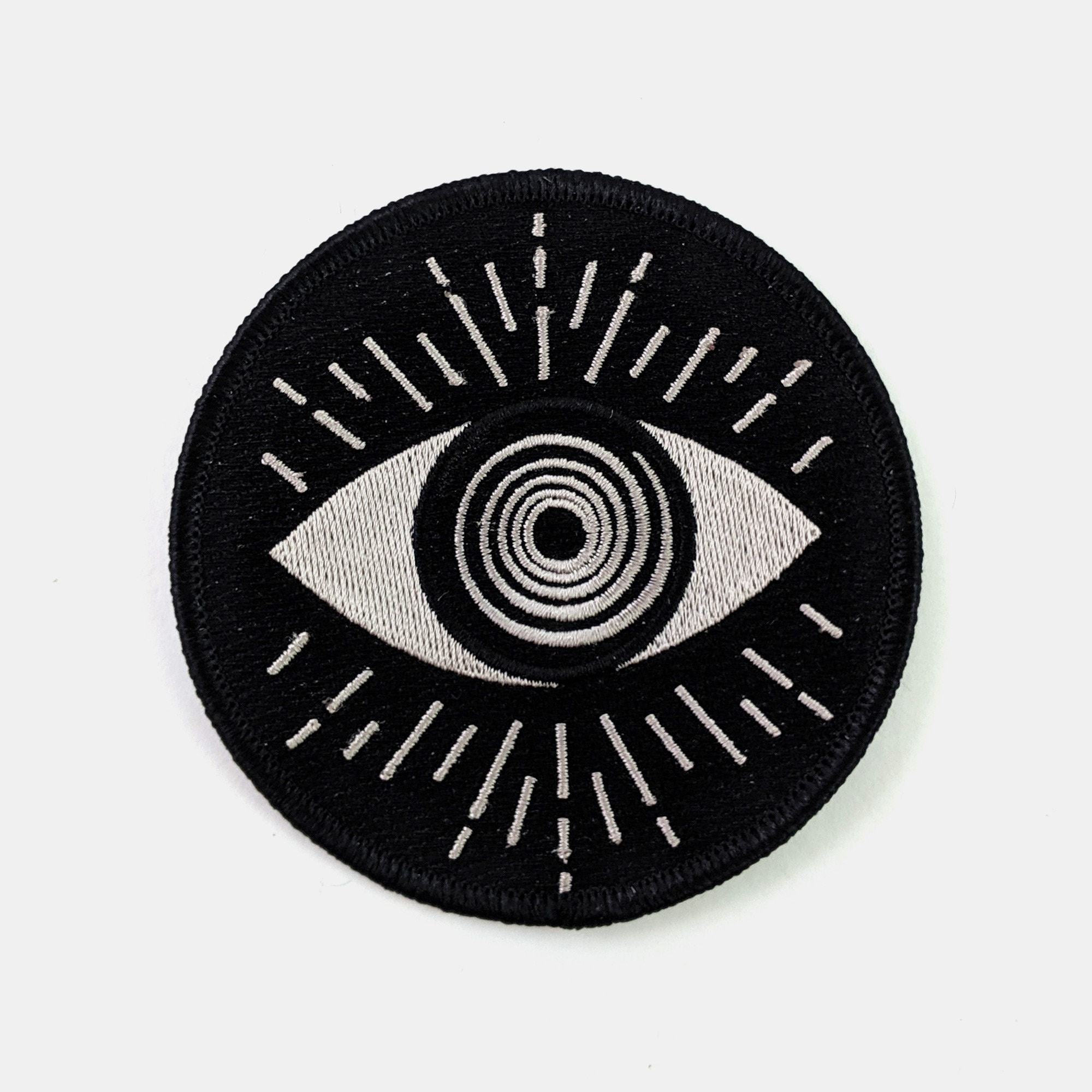 Eyeball Iron on Patch // Round Patch // Eye Patches// Iron on // Psychedelic Patch // Gift for ...