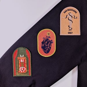 Houdini Iron on Patch // Magician Patch // Funny Patches// Iron on ...