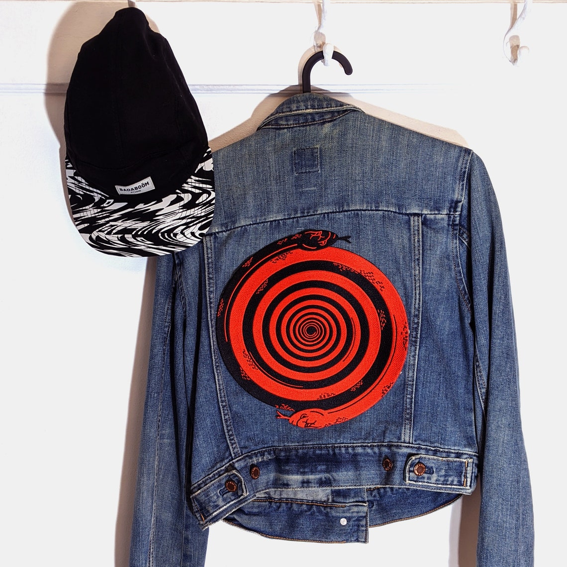 Vortex Snakes Iron on Patch // Large Back Patch // Snake - Etsy