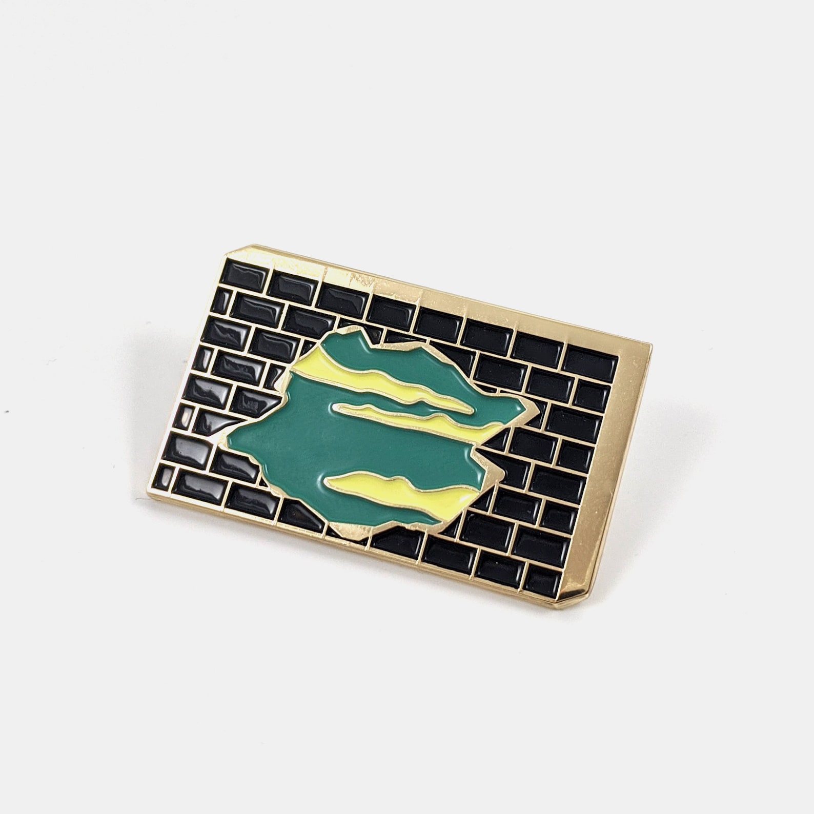 Brick Wall Pin// Magic // Wall Pin // Cute Pin // Pins // - Etsy