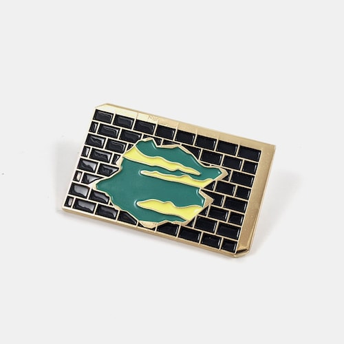 Brick Wall Pin// Magic // Wall Pin // Cute Pin // Pins // - Etsy
