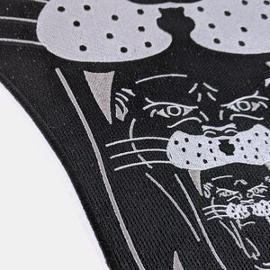 Infinity Panther Iron on Patch // Large Back Patch // Panther Patches ...
