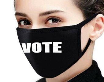 VOTE Face Mask - Etsy