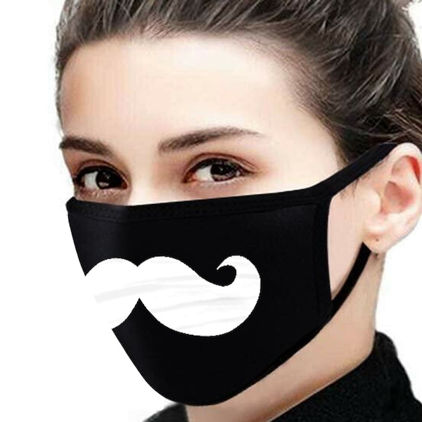 Mustache Mask - Etsy