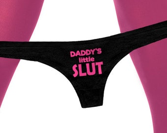 Daddys little slut | Etsy