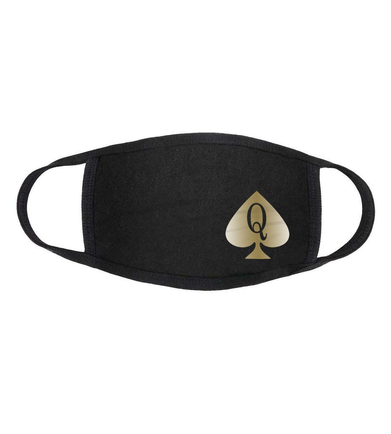 Queen of Spades Face Mask QOS BBC Reusable Two Layers | Etsy