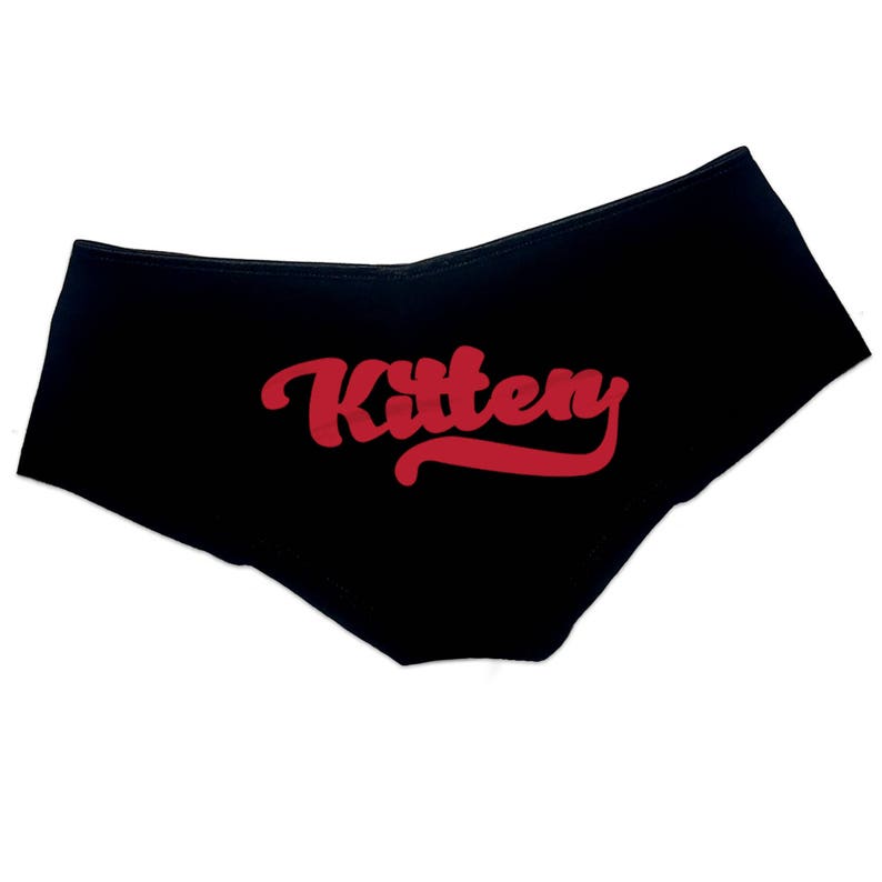 Kitten Panties Cute Ddlg Sexy Funny Cat Slutty Submissive Etsy