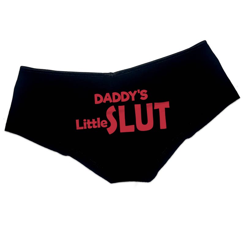 Daddys Little Slut Panties DDLG Clothing Sexy Slutty Cute - Etsy