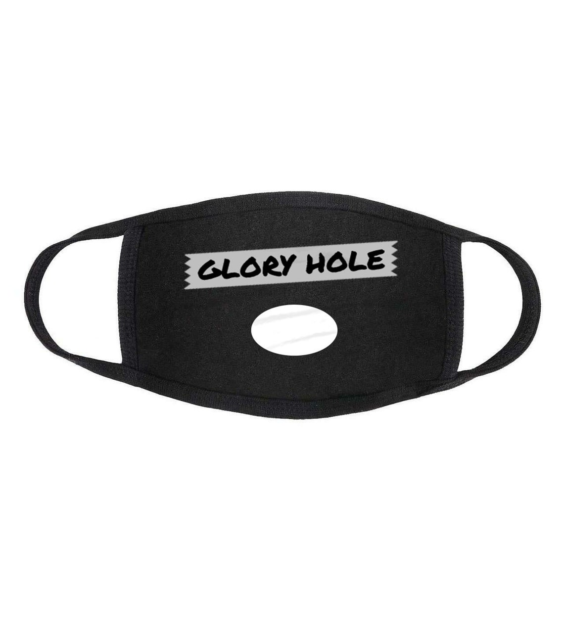 Glory Hole Mask, Gag Gift, Funny Face Mask, Glory Hole Facemask, Gag ...