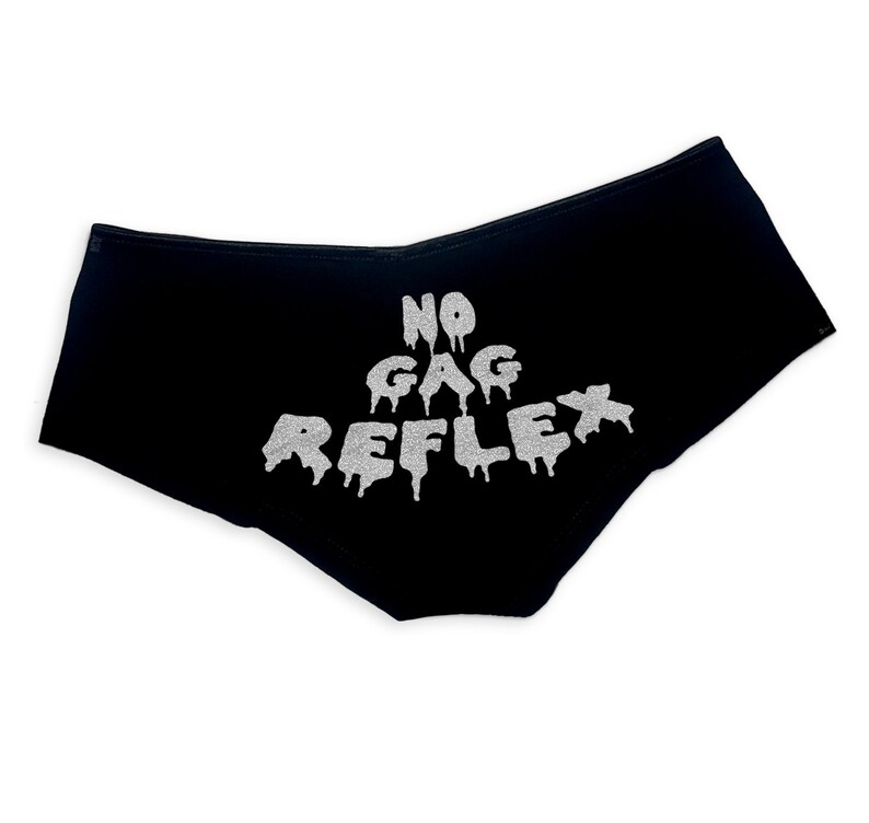 No Gag Reflex Panties Sexy Funny Slutty Cum Slut Panties Booty Etsy