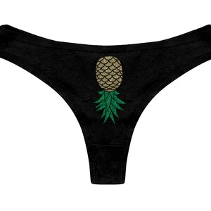 Upside Down Pineapple Panties Funny Sexy Naughty Slutty Etsy