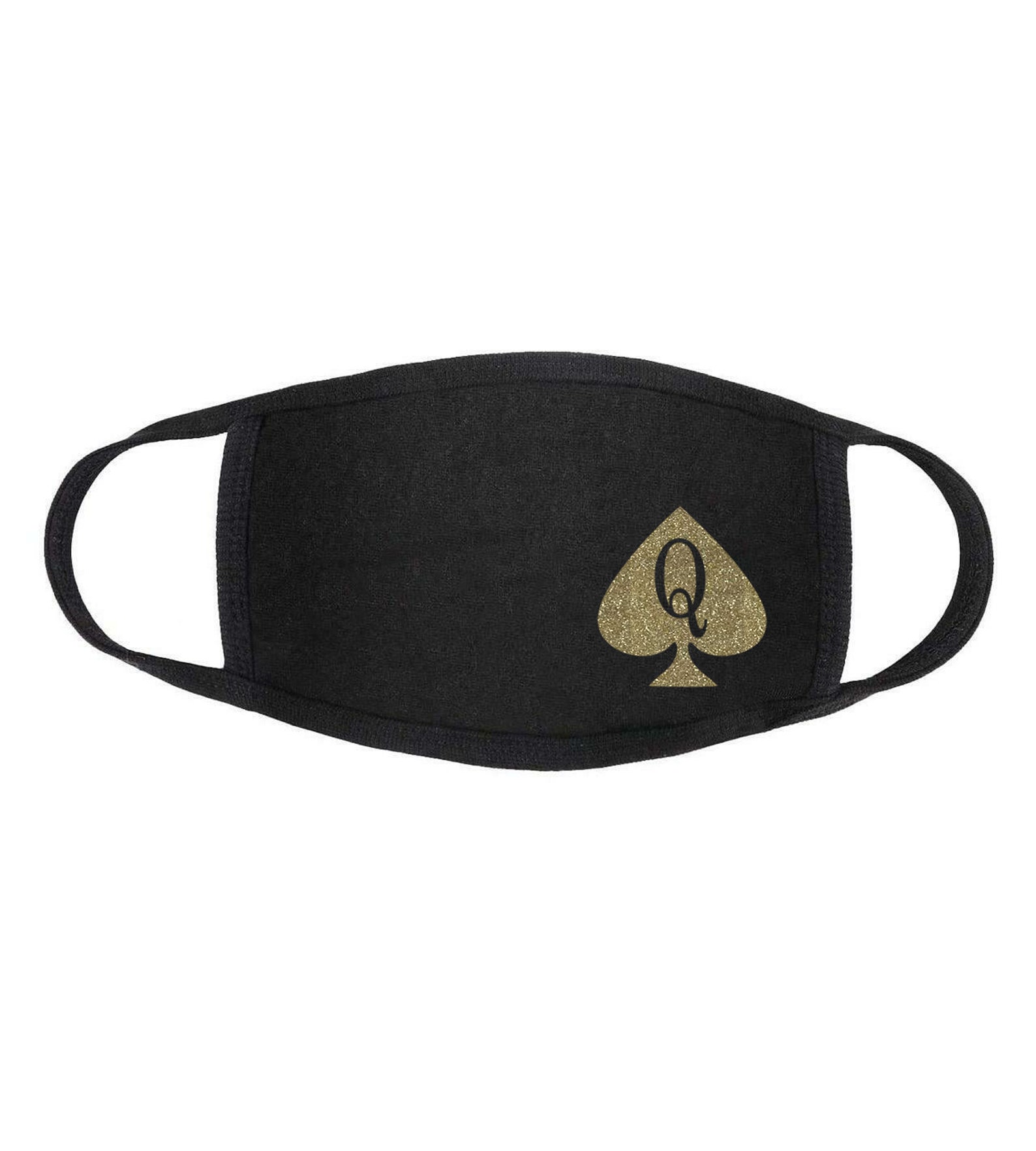 Queen of Spades Face Mask, QOS, BBC, Reusable, Two Layers, Washable ...