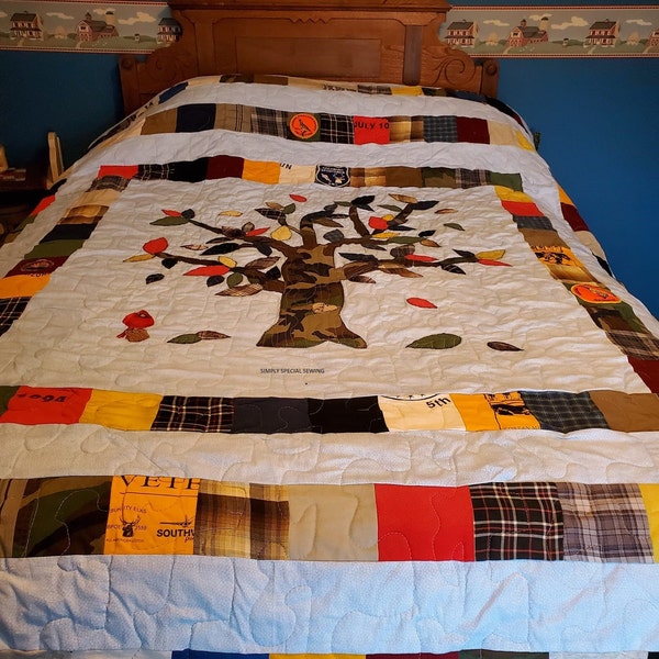 Tree of Life Quilt - Etsy