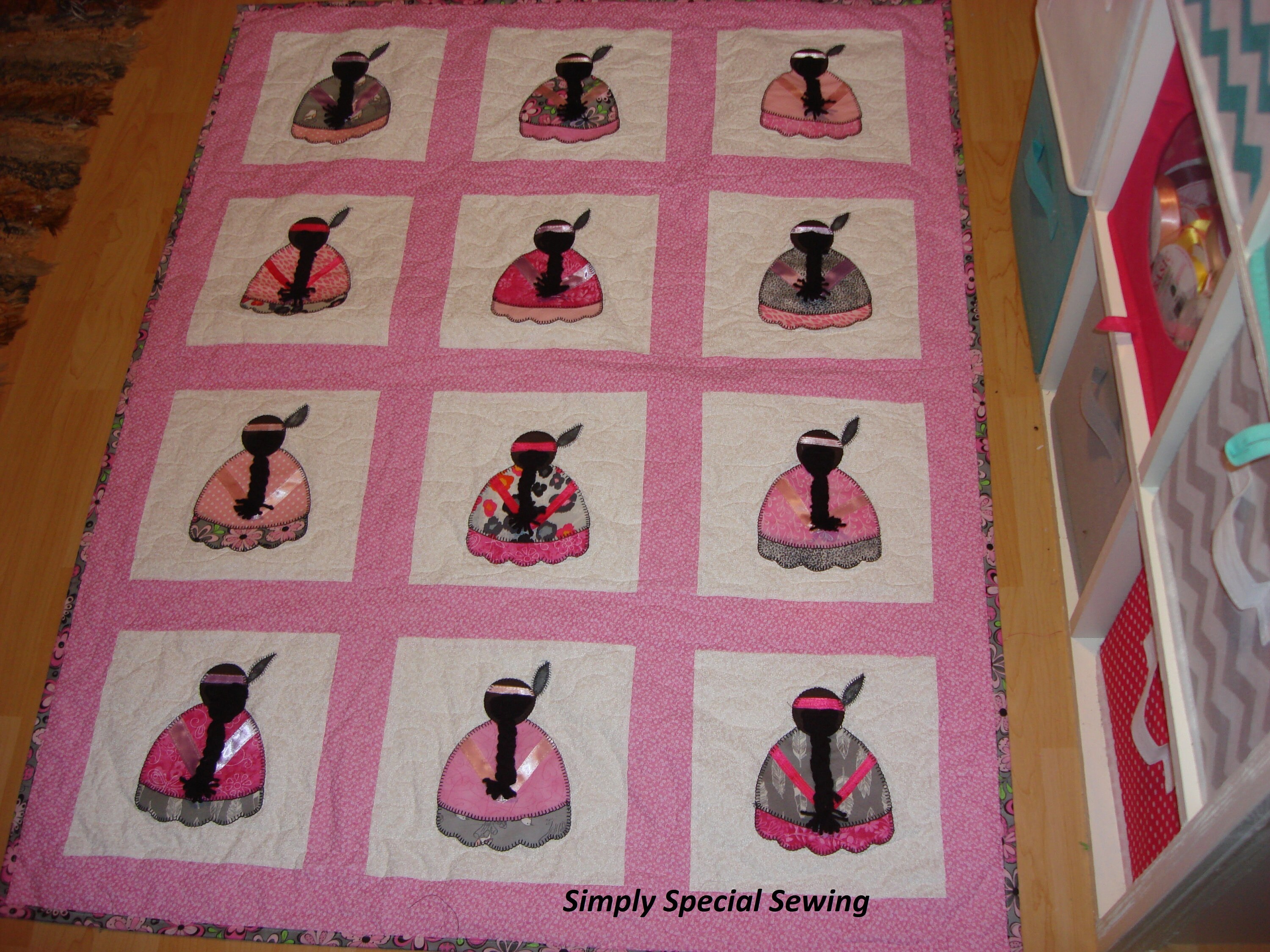 Native Girl Quilt - Etsy Canada