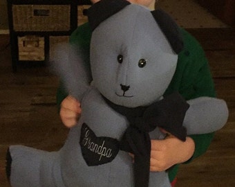 Bur Bearry Memory Bear - Etsy