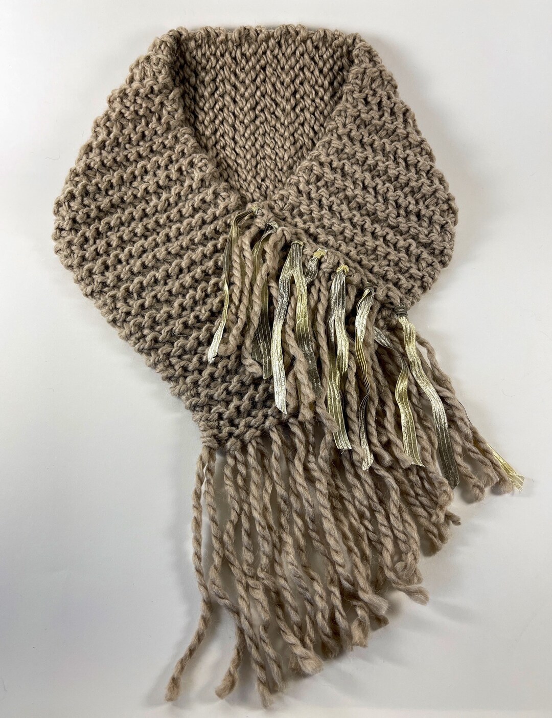 Hand Knit Neckwarmer Scarf, Neck Scarf, Knitted Cowl, Hand Knit Scarf ...