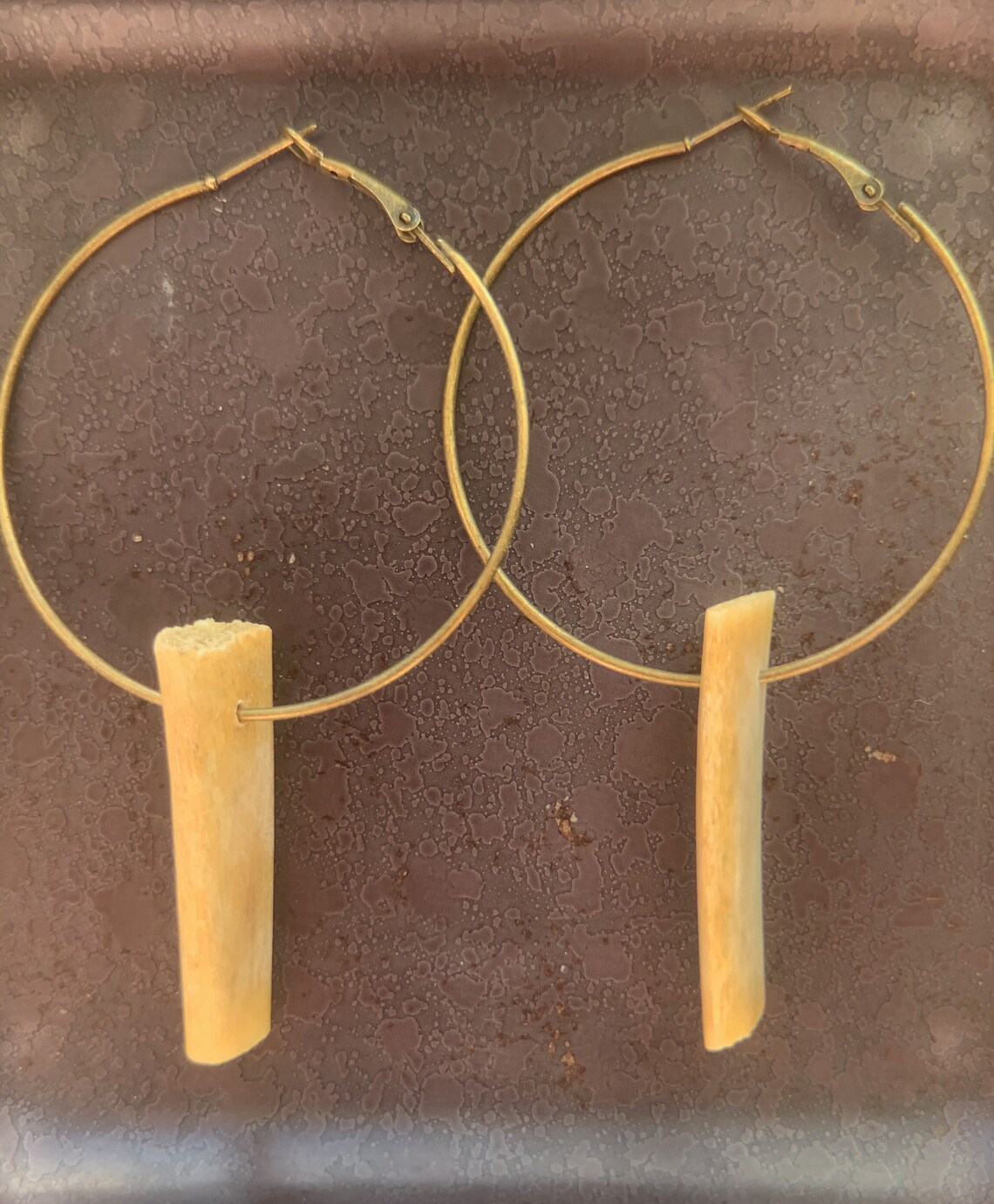 Bone Hoops - Etsy