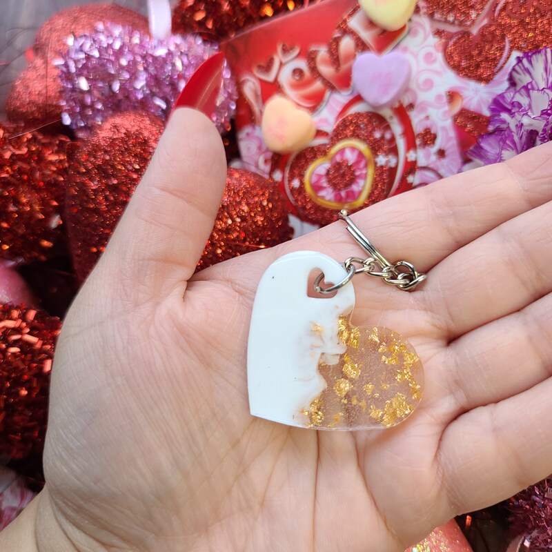Resin Heart - Etsy