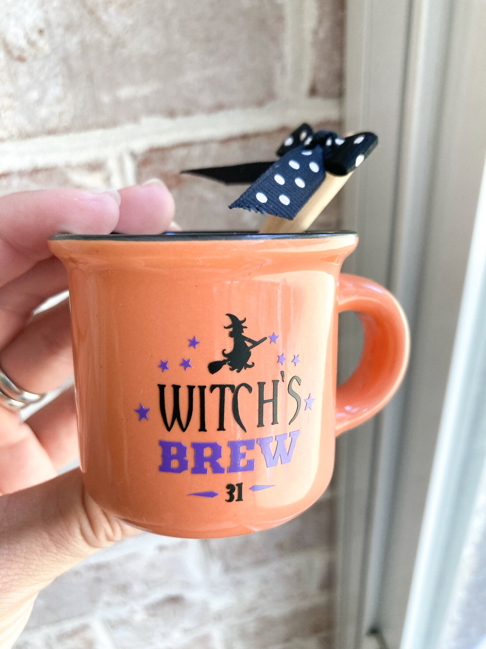 Witches Brew Mini Mug Trick or Treat Mini Mug Tiered Tray - Etsy
