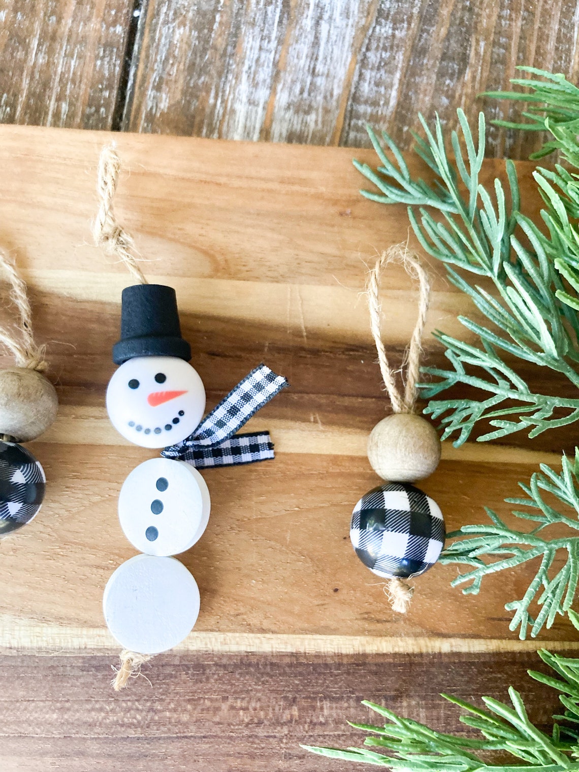 Snowman Mini Tree Ornaments Snowman Christmas Tree Decor | Etsy