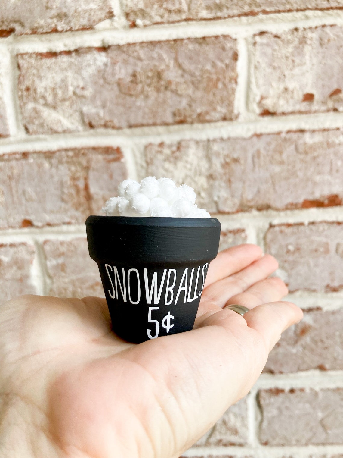 Tiered Tray Snowballs, Snow Tiered Tray, Winter Tiered Tray, Snowballs ...