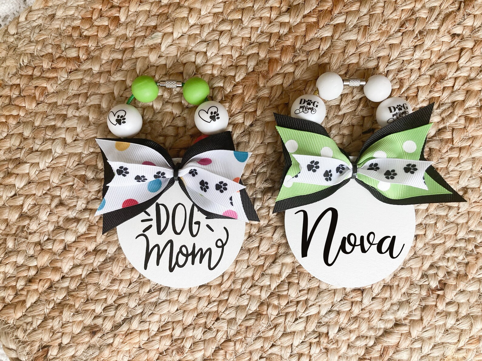 Dog Bogg Bag Tag, Dog Mom Bag Tag, Personalized Bogg Bag Tag, Bogg Bag ...