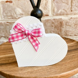 Valentine Decor, Farmhouse Heart, Farmhouse Wooden Heart, Mini Wood ...