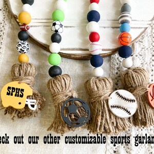 Yankees Bead Garland, Tiered Tray Decor, MLB Decor, Yankees Baseball ...