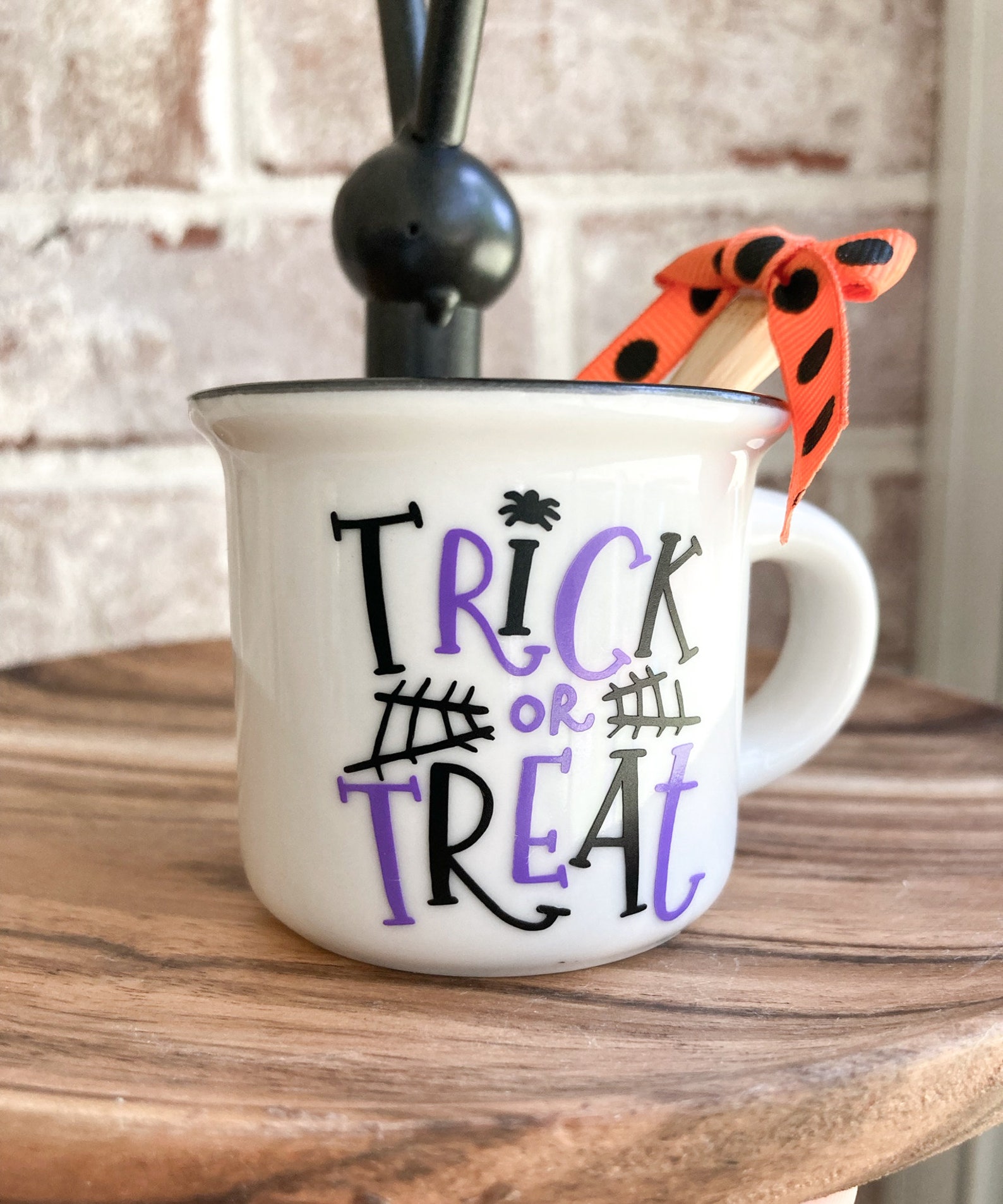 Witches Brew Mini Mug Trick or Treat Mini Mug Tiered Tray - Etsy