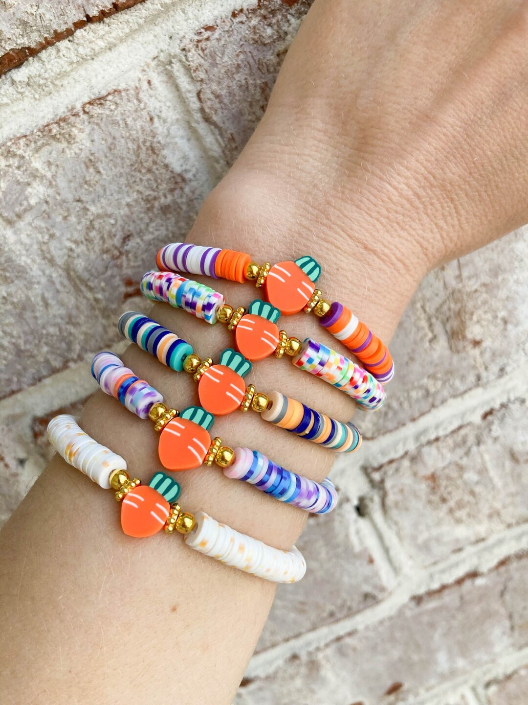 Kids Jewelry, Kids Easter Gift, Kids Heishi Bracelet, Toddler Jewelry ...