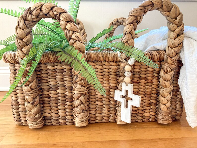 Cross Bead Garland Hygge Garland Easter Garland Cross - Etsy