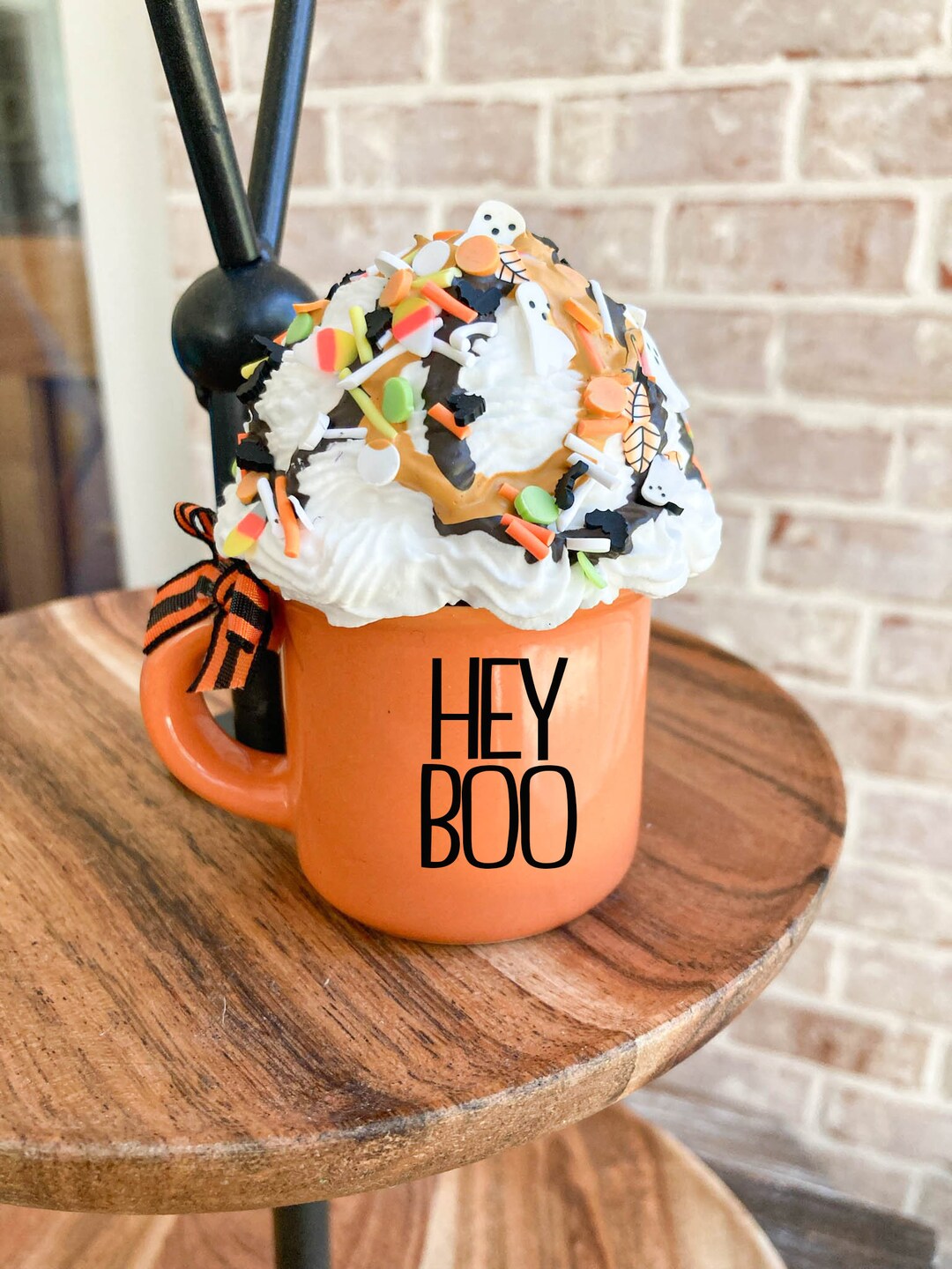 Halloween Faux Drink, Ghost Mug, Boo Drink, Ghost Tiered Tray, Fall ...