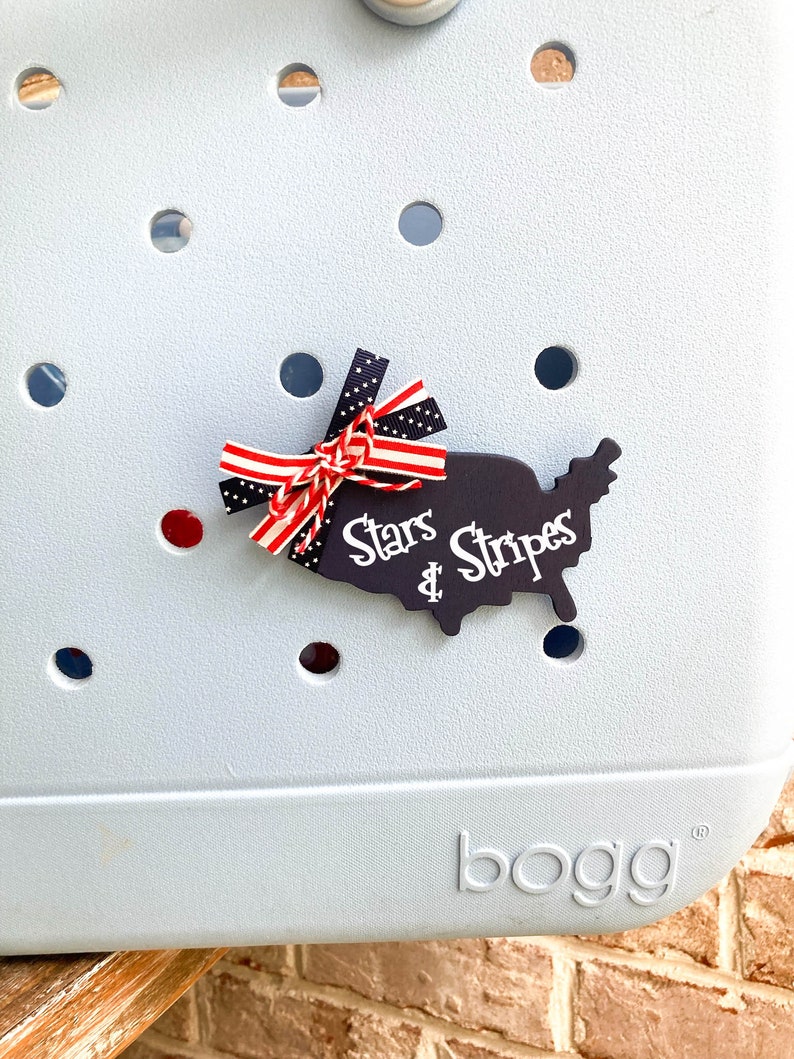 Patriotic Bogg Bag Bit, July 4th Bogg Bag Bit, July 4th Charm, Summer ...