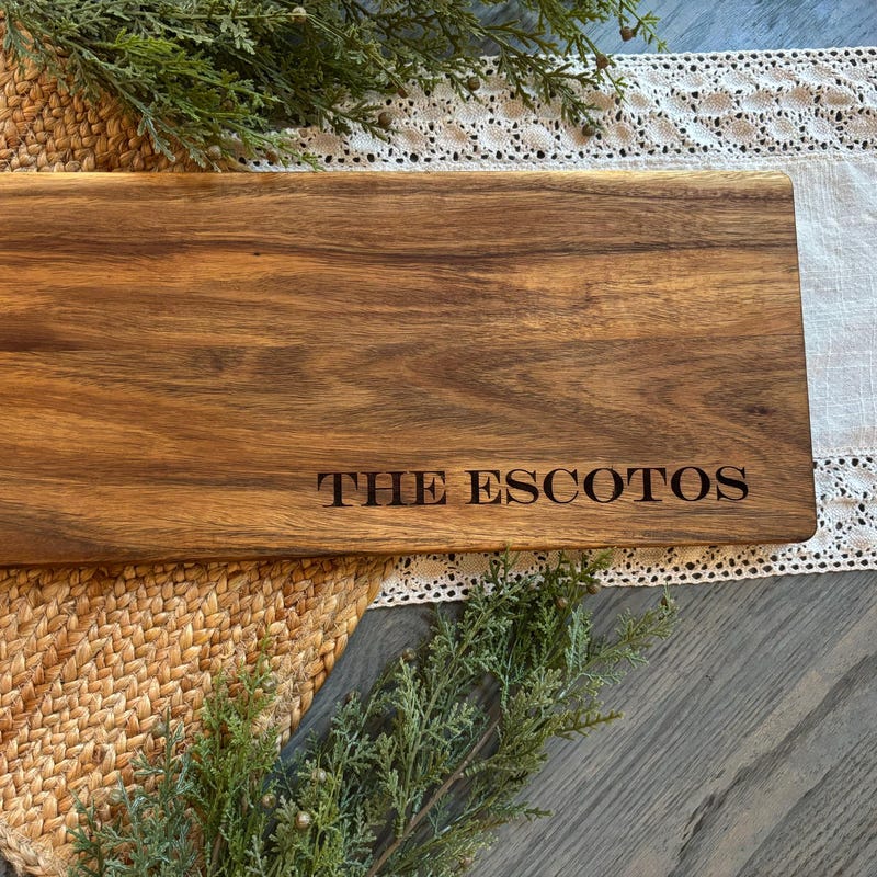 Engraved Board - Etsy