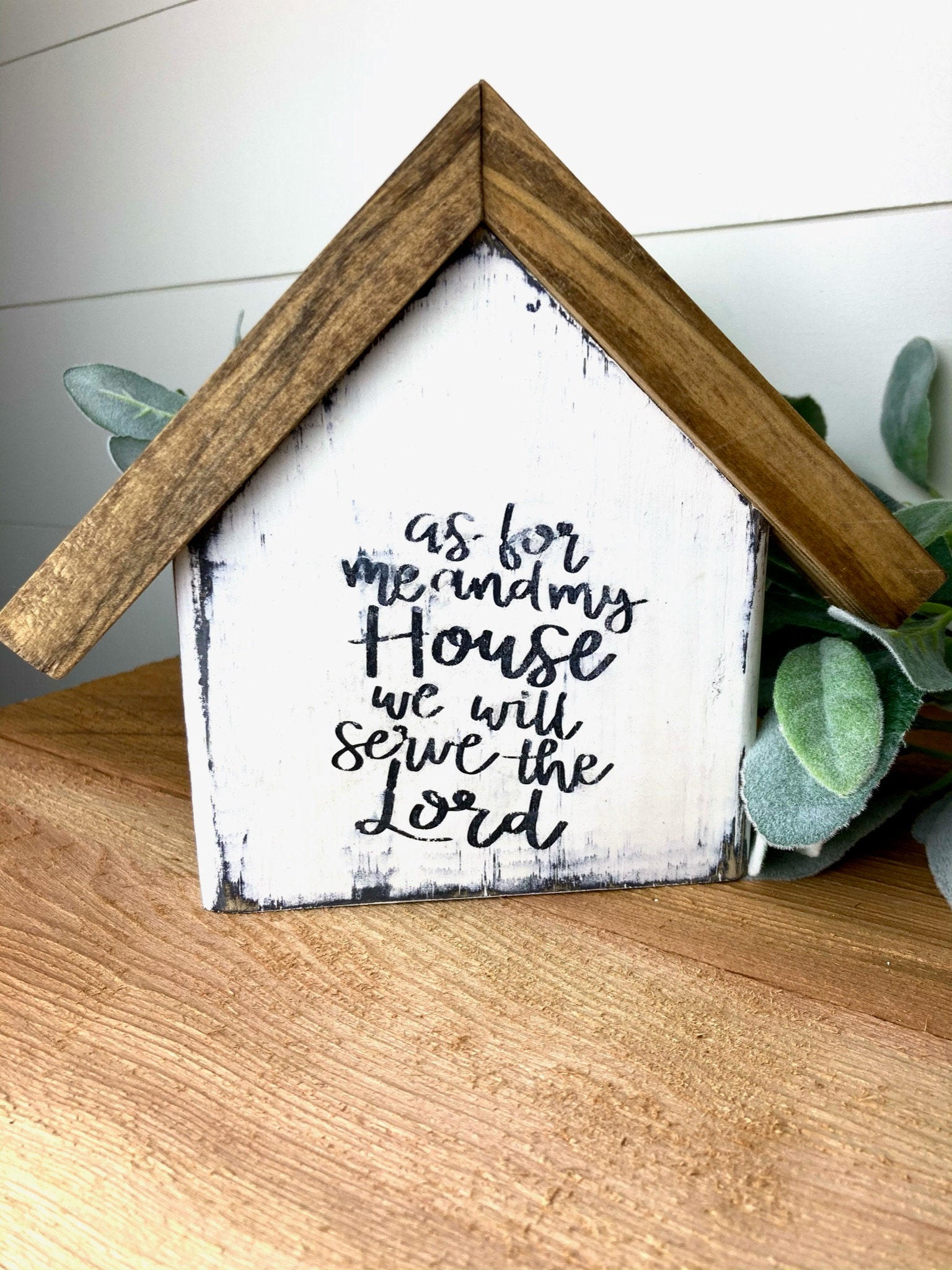 As for Me and My House Sign, Farmhouse Sign, Christian Sign, Family ...