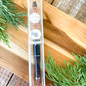 Best Coach Ever, Coach Gift, Beaded Pen, Custom Gift, Basketball ...